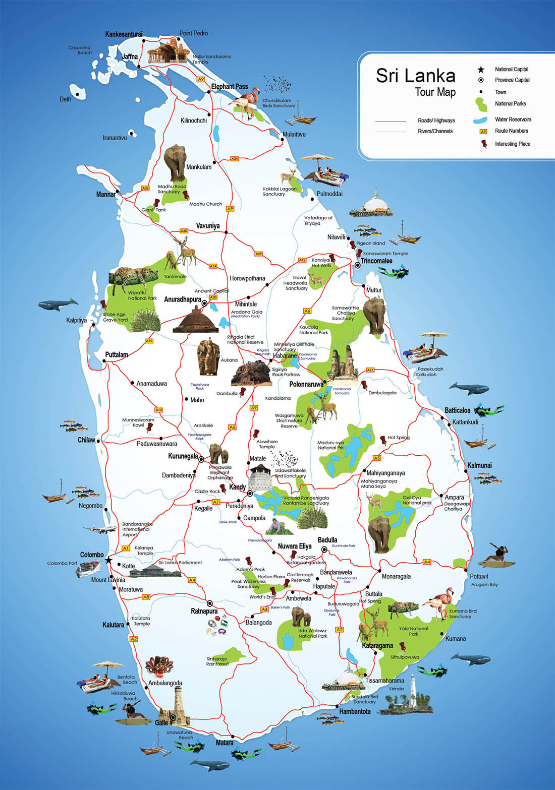 Attractions In Sri Lanka Attractions In Sri Lanka